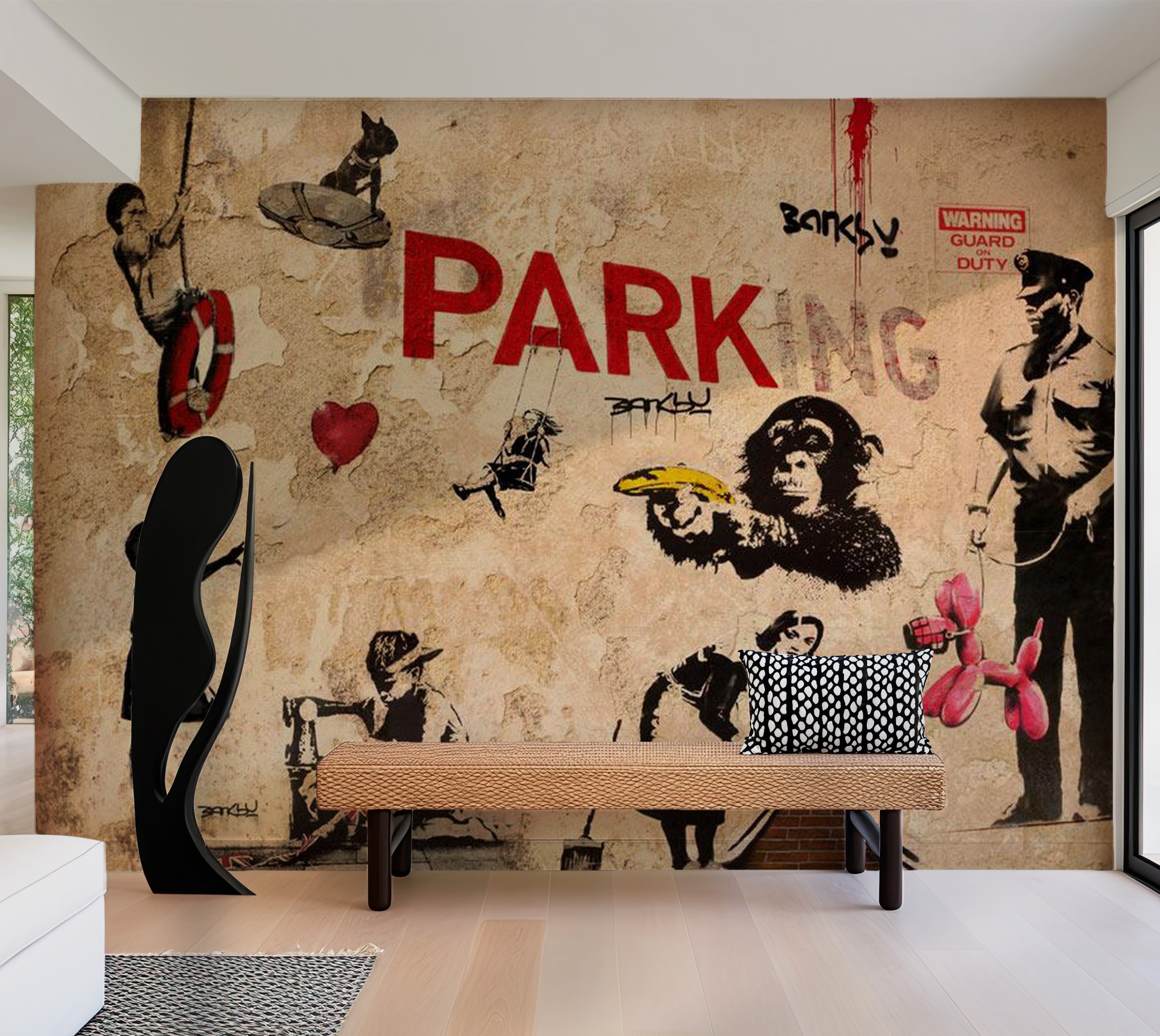 Urban Banksy Graffiti Wallpaper Banksy Street Art, Bio, Ideas