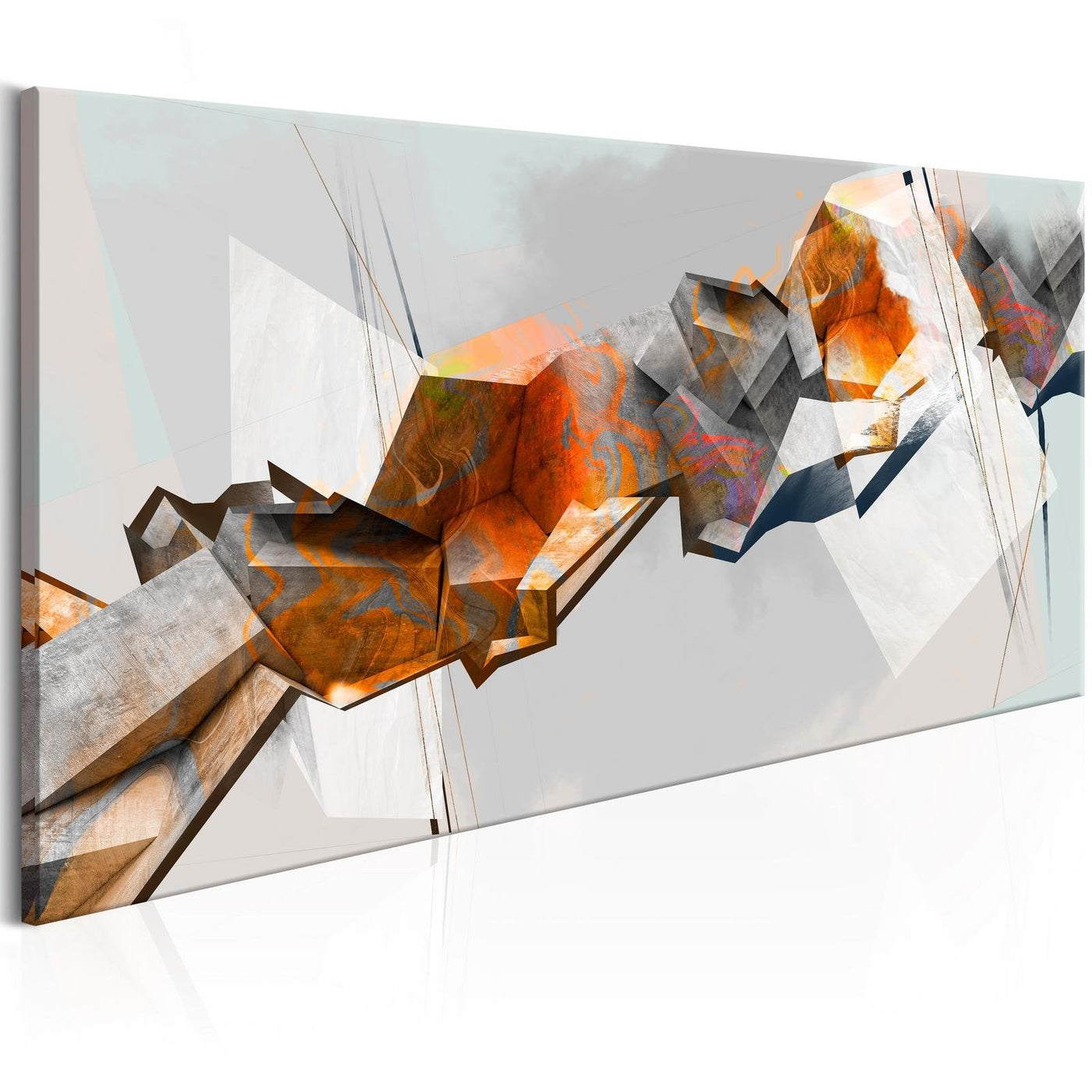 Abstract Stretched Canvas Wall Art – Tiptophomedecor