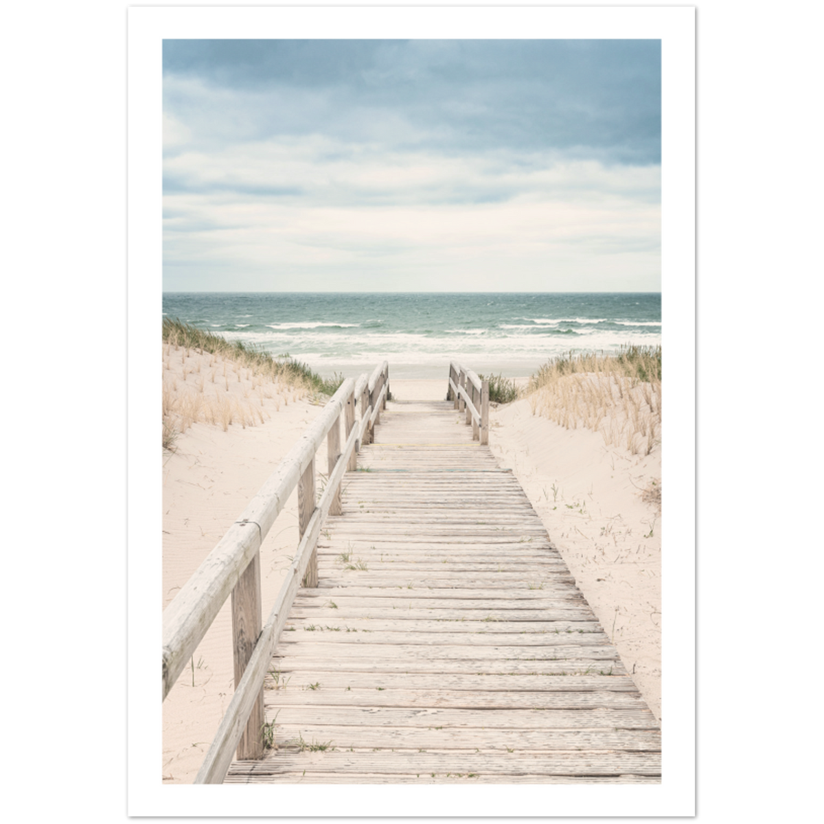 Entrance To The Beach Landscape Poster – Tiptophomedecor