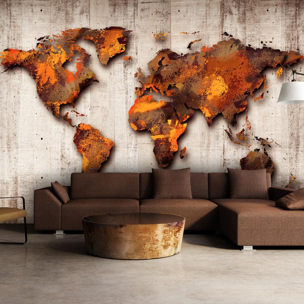 Peel & Stick Wall Murals / World Maps – Tiptophomedecor
